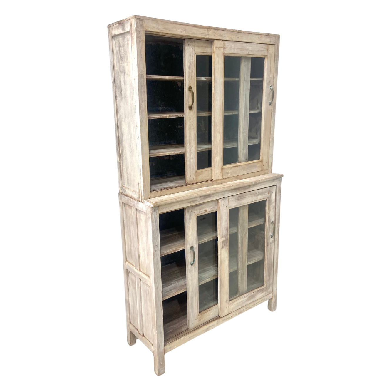 Glass Sliding Display Unit - T and C Furniture